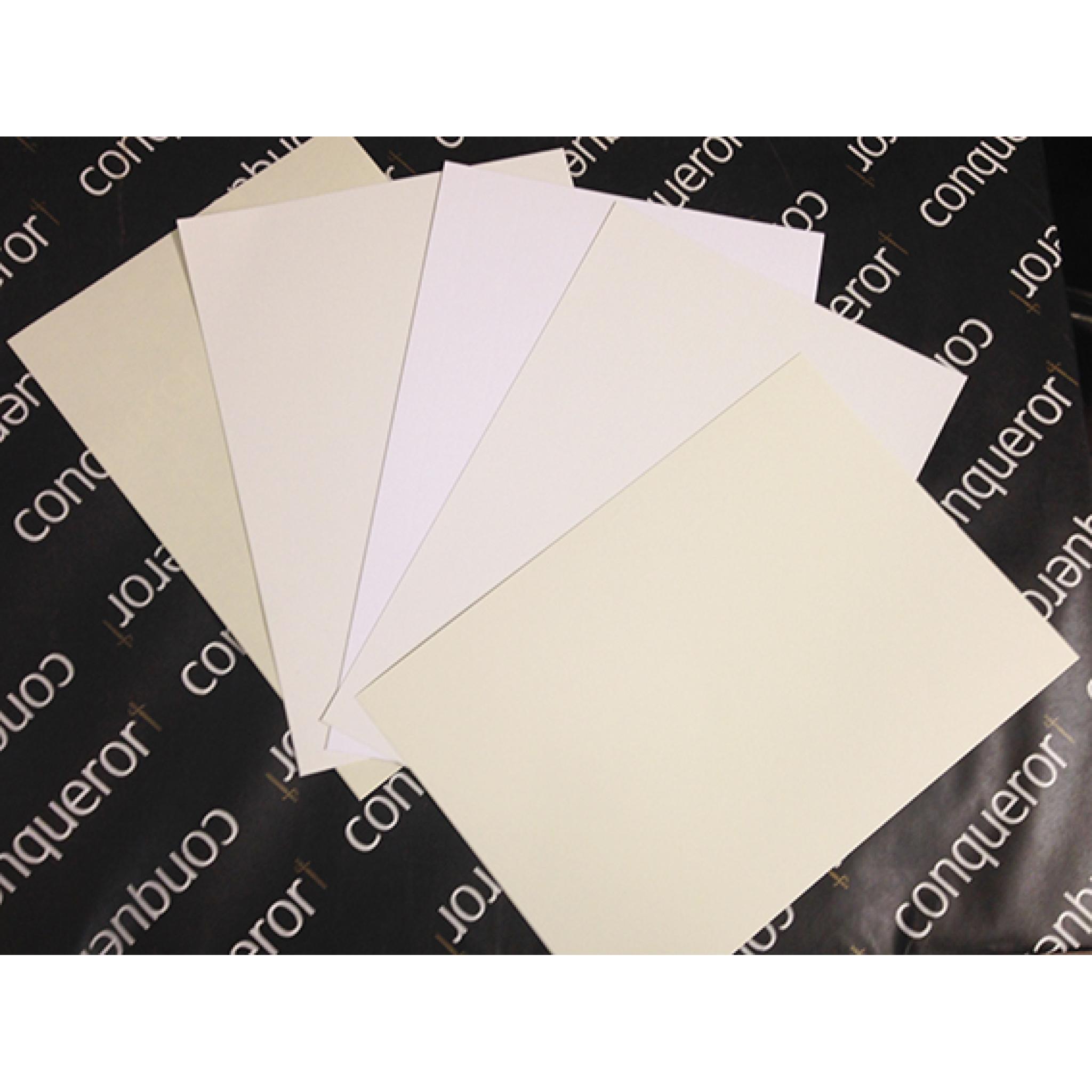SRA2 Cream Wove Conqueror 300gsm Card | Mankey Monkey